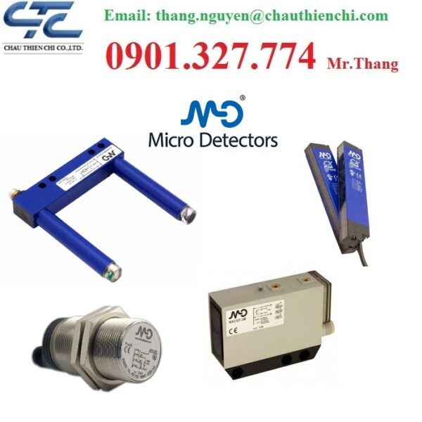 Cảm Biến Nhiệt Độ Micro Detectors - Sensor Micro Detectors - Máy móc ...