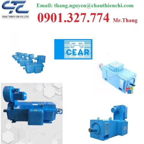 Đại lý Động cơ DC CEAR - Motor DC CEAR Italy - Máy móc công nghiệp Việt Nam