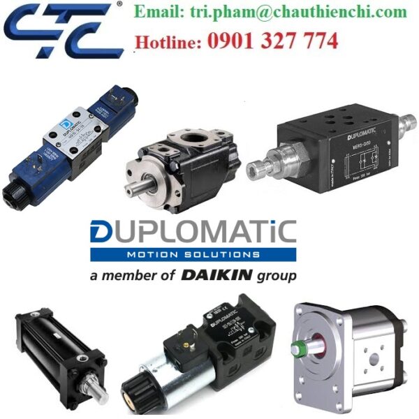 Van thủy lực DUPLOMATIC Italy - Đại lý DUPLOMATIC Việt Nam - Máy móc ...